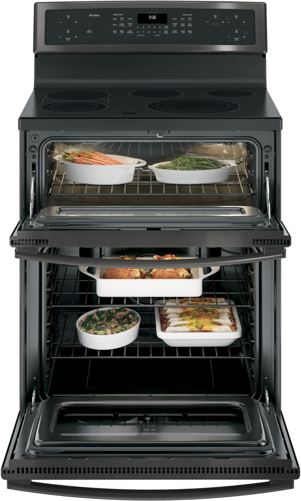 GE PB960BJTS 30 Inch Freestanding Double Oven Electric Range with 5 ...