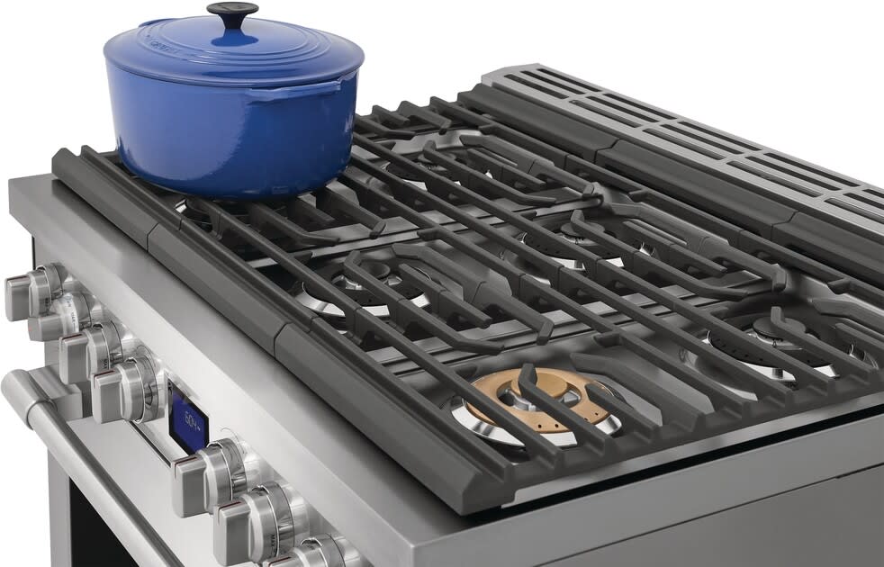 Frigidaire PCFG3670AF 36 Inch Freestanding Gas Range with 6 Sealed ...