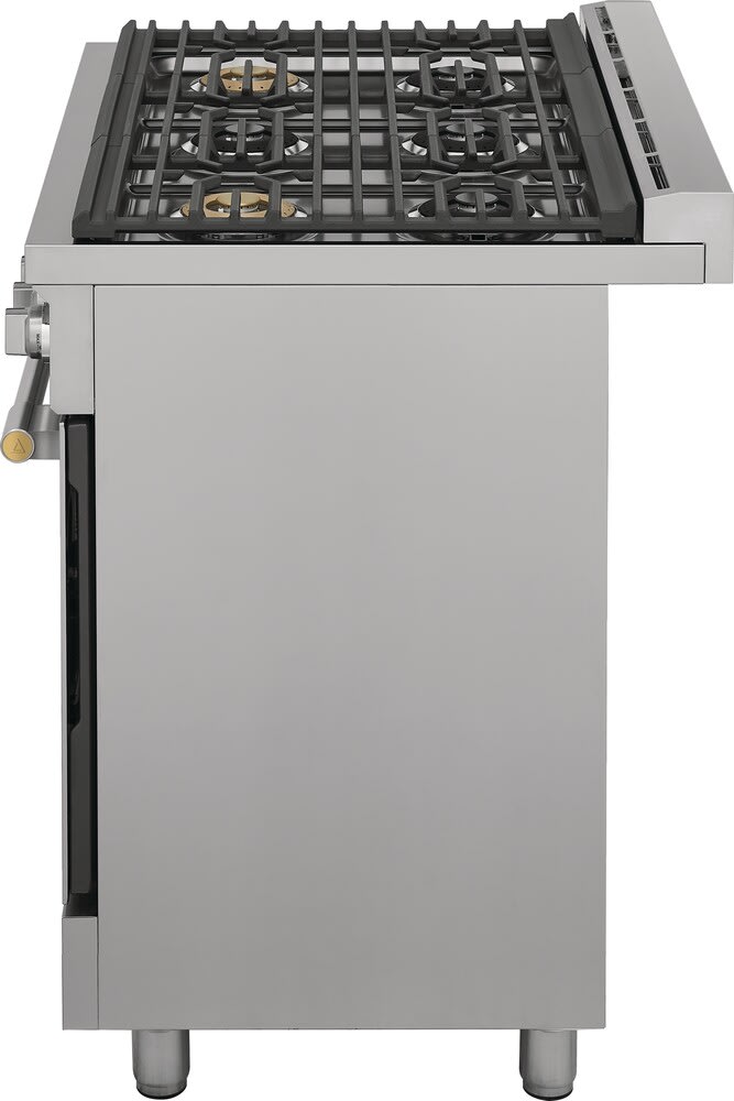 Frigidaire PCFG3670AF 36 Inch Freestanding Gas Range with 6 Sealed ...