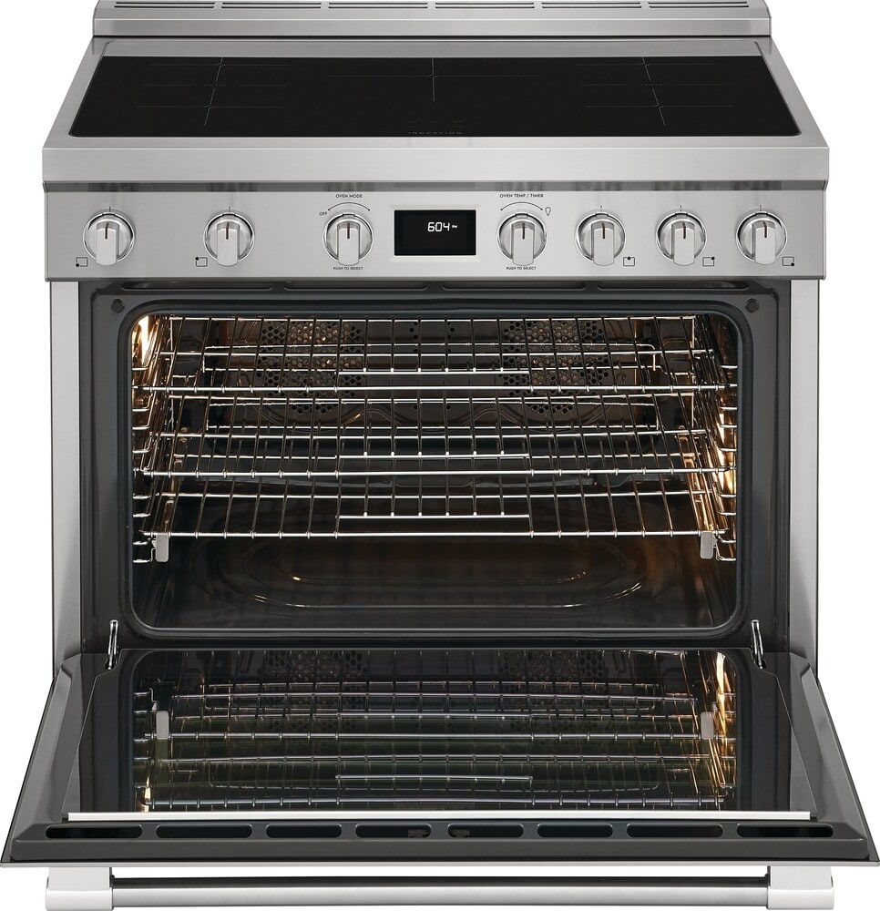 Frigidaire PCFI3670AF 36 Inch Freestanding Induction Range with 5 ...