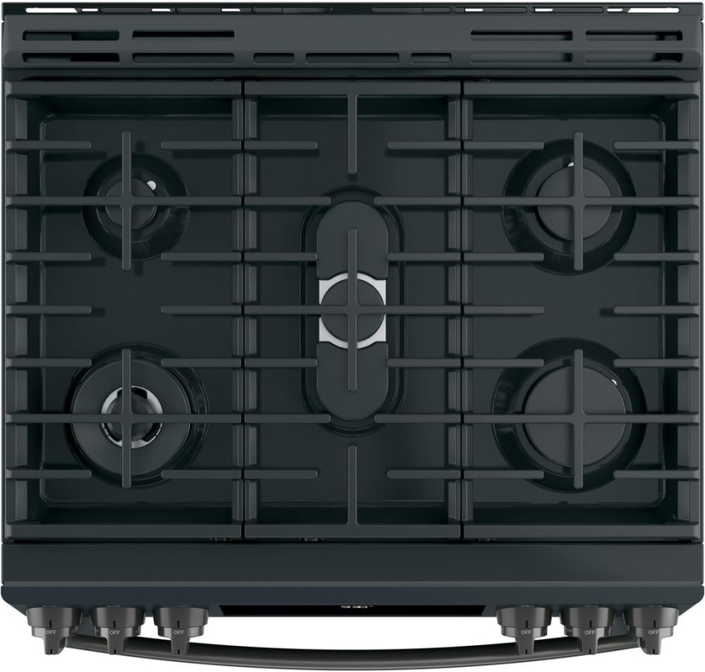 GE PGS930FELDS 30 Inch Smart Slide-In Gas Range with WiFi Connect, True ...