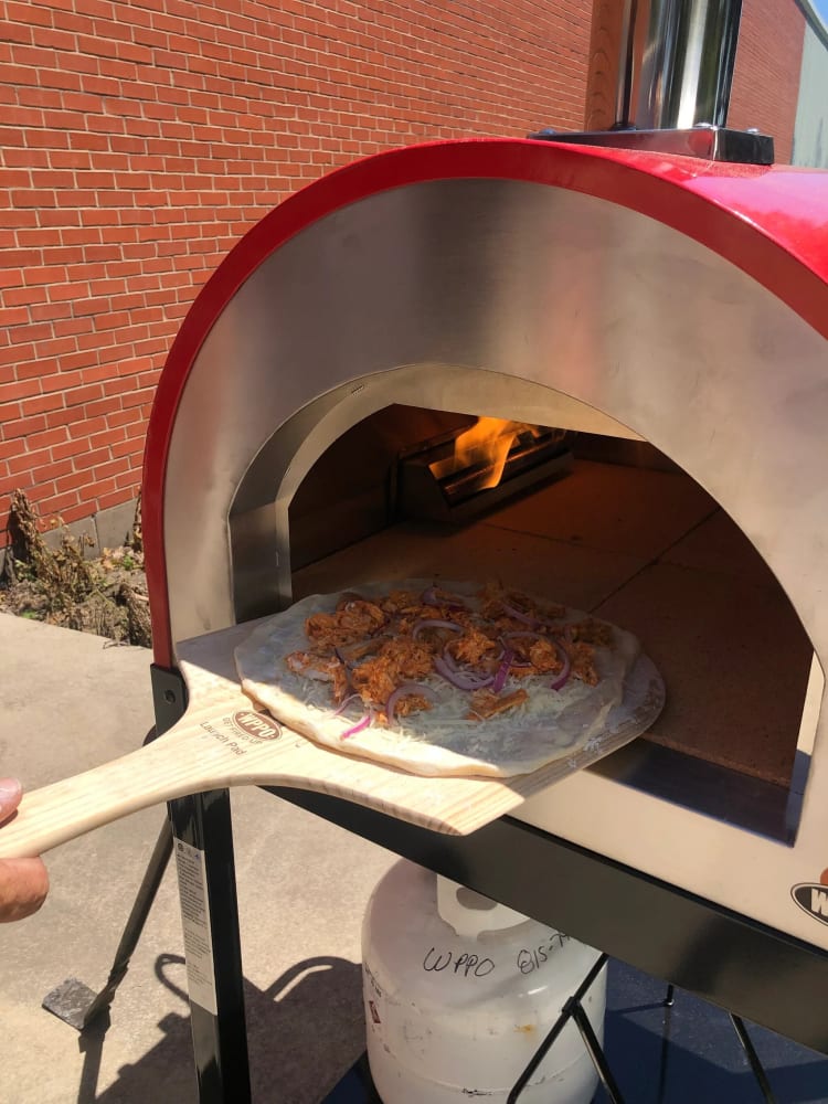 WPPO WKLP12 12 Inch x 24 Inch Wooden Pizza Peel