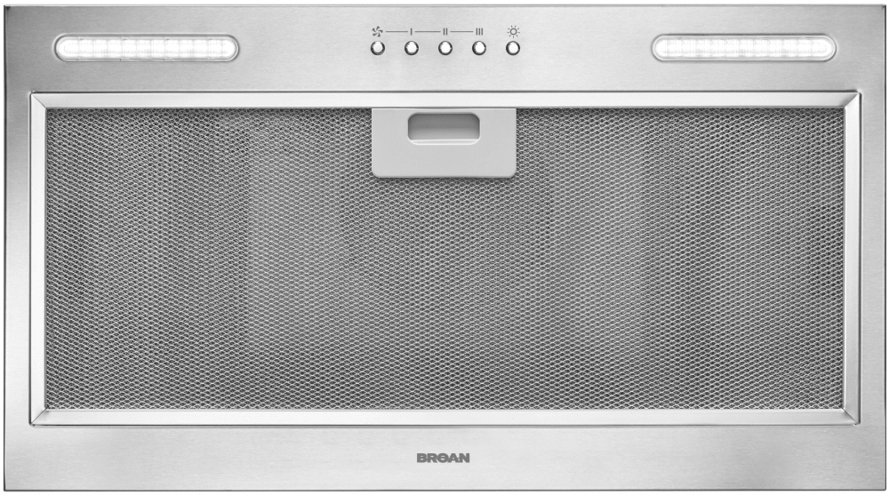 Broan PM390SSP 20 Inch Power Pack Range Hood Insert with 3 Speed 390 ...
