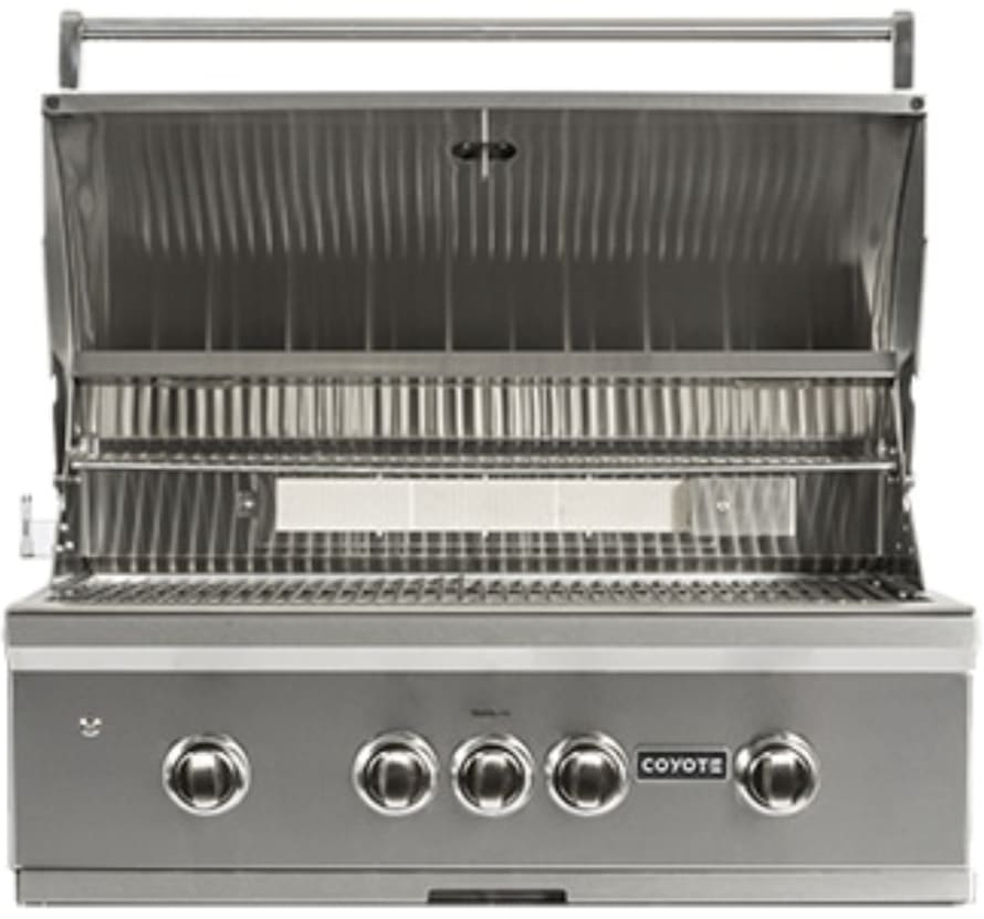 Coyote PRO36SRLP 36 Inch Built-In Pro Gas Grill with 875 sq. in ...