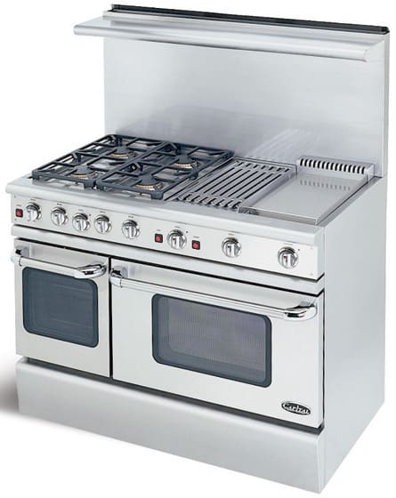 Capital PSGR484BGN 48 Inch Pro-Style Gas Range with 4 Sealed Burners ...
