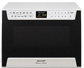 Sharp R360ES 1000 Watt 1.0 cu. ft. Mid Size Platinum Series Microwave ...