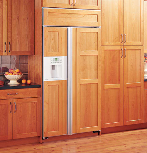 GE PSB42LGRWV 42 Inch Built-in Side by Side Refrigerator with 25.2 cu ...