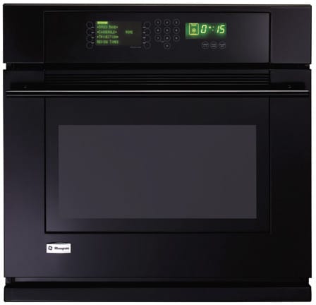Monogram ZET3038BHBB 30 Inch Single Electric Wall Oven with 4.3 cu. ft ...