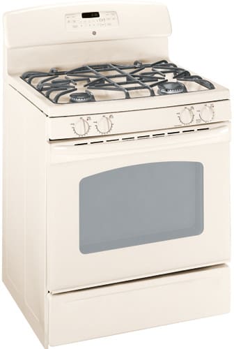 GE JGBP85DEMCC 30 Inch Gas Range with 4 Sealed Burners, Continuous ...