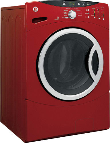 GE WCVH6800JMR 27 Inch Front-Load Washer with 3.5 cu. ft. Capacity, 26 ...