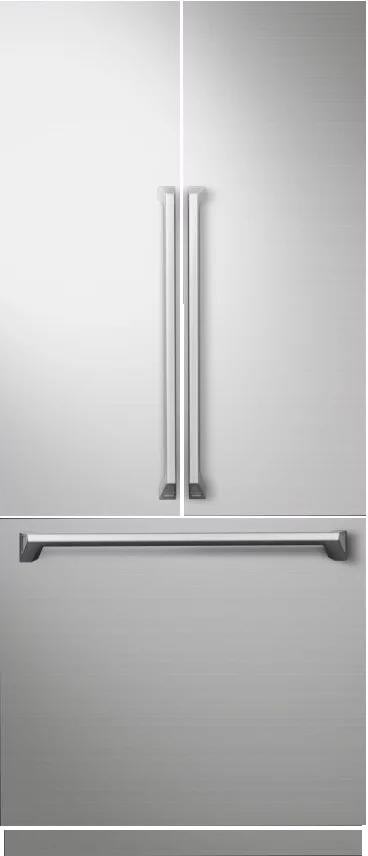 Dacor RAF36AHAASR 36 Inch French Door Refrigerator Pro Silver Stainless ...