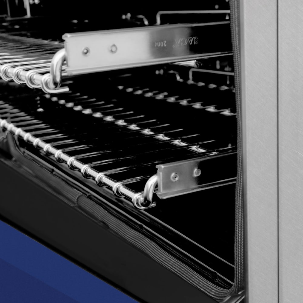 ZLINE RAINDSBG30 30 Inch Freestanding Induction Range with 4 Radiant ...