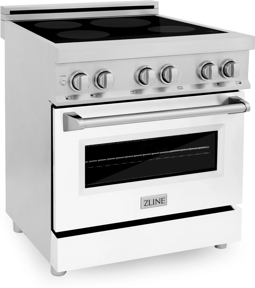ZLINE RAINDWM30 30 Inch Freestanding Induction Range with 4 Elements, 4 ...