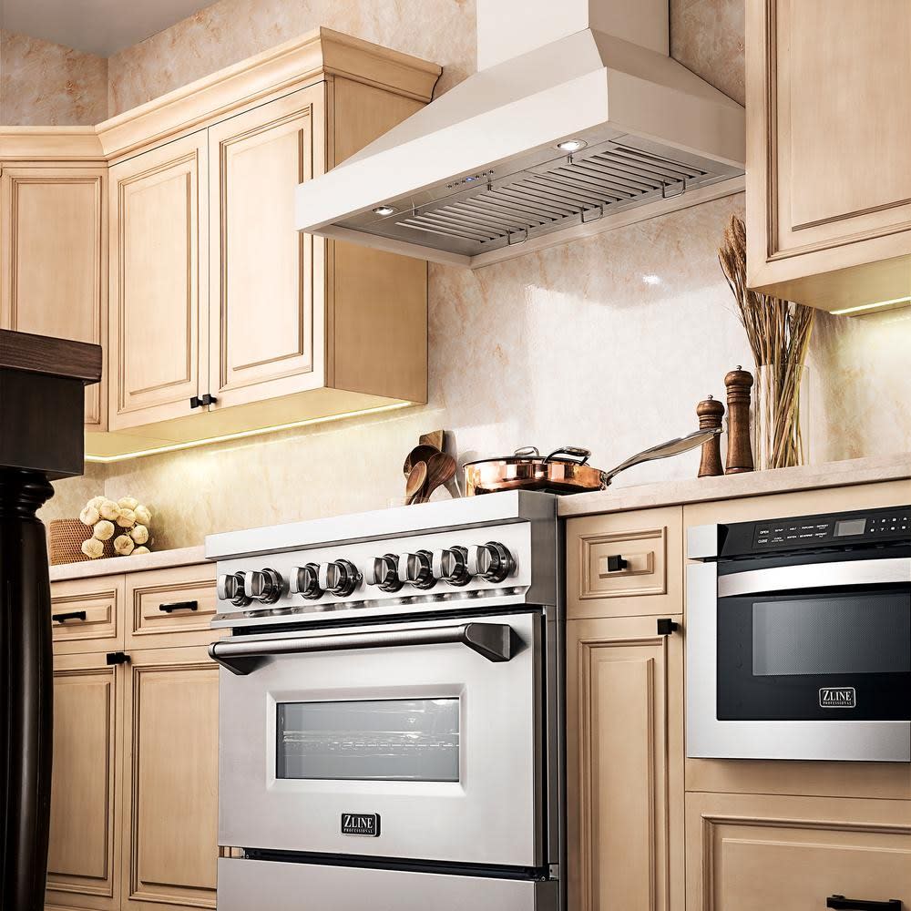 ZLINE RASSN36 36 Inch Freestanding Professional Dual Fuel Range with 6 ...