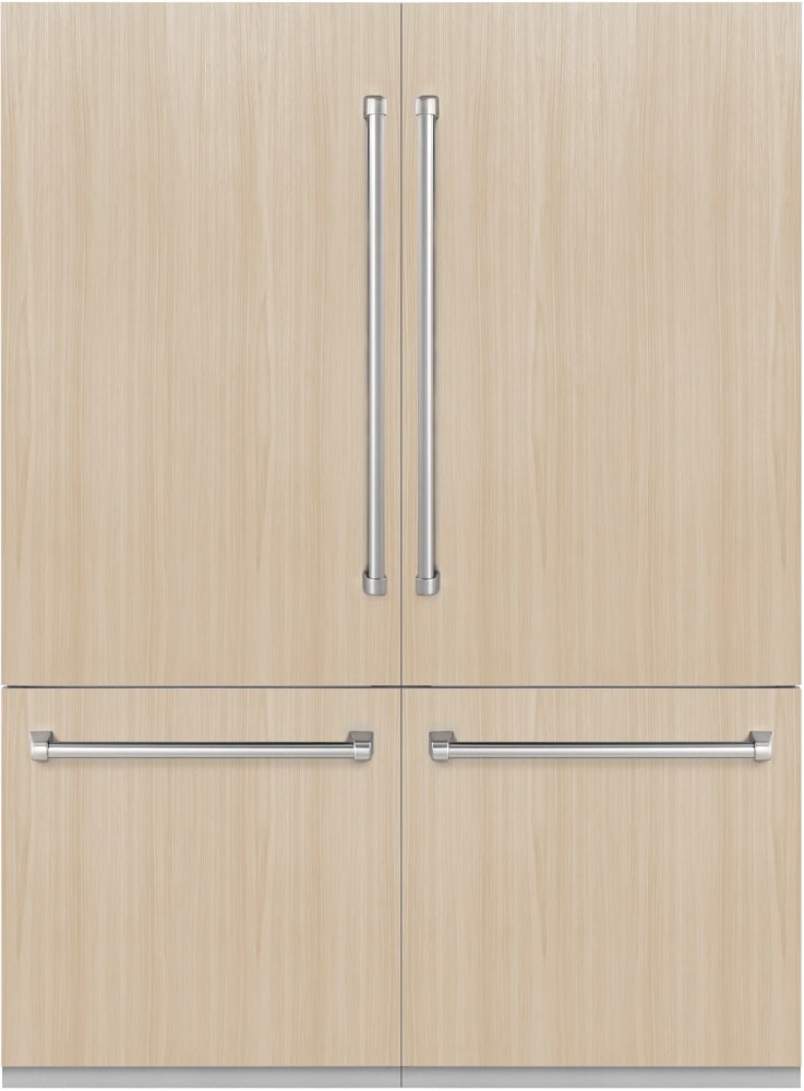 ZLINE RBIV60 60 Inch Built-In French Door Refrigerator with 32.2 cu. ft ...