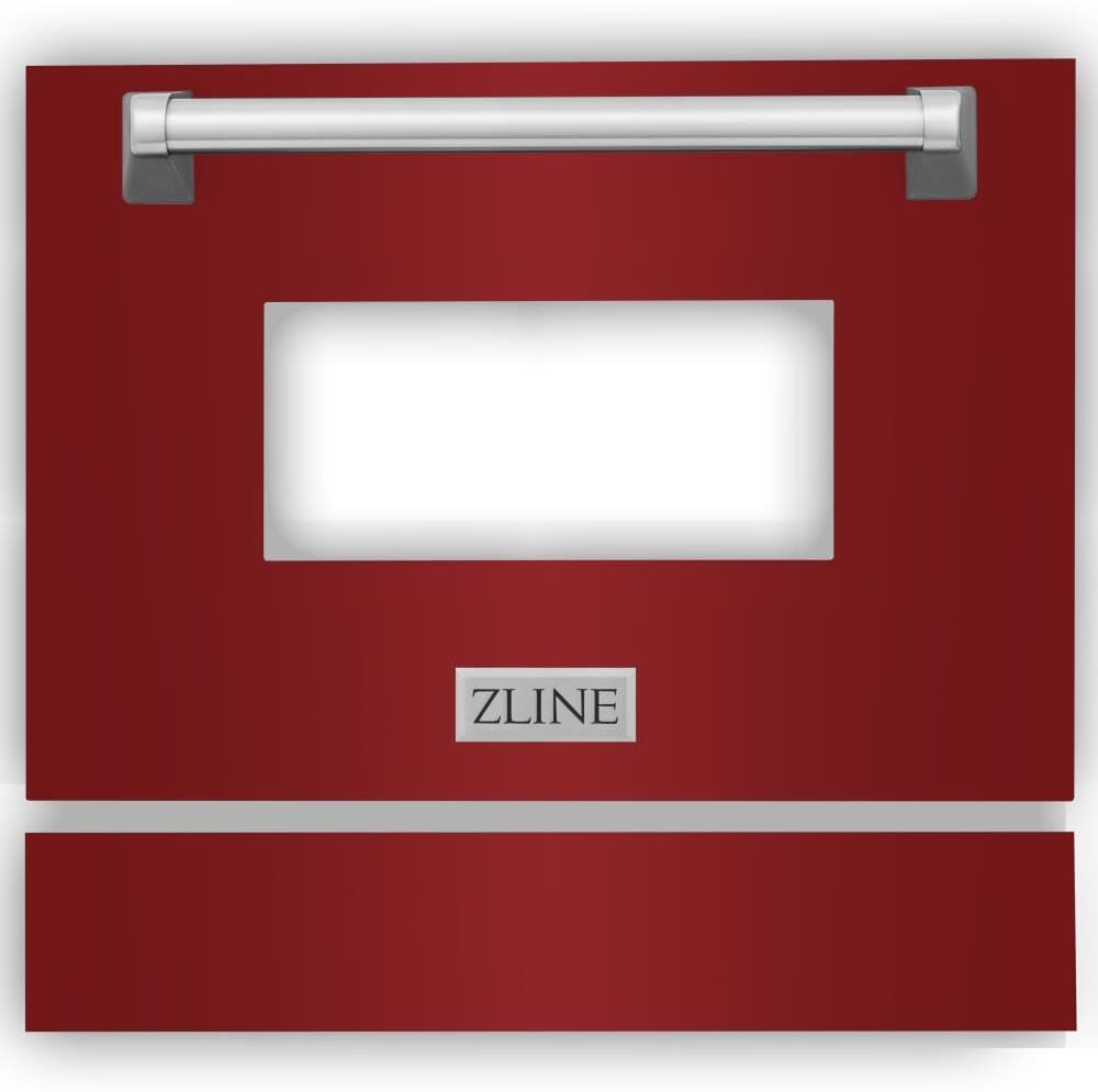 ZLINE RADRRM24 24 Inch Stainless Steel Range Door: Red Matte