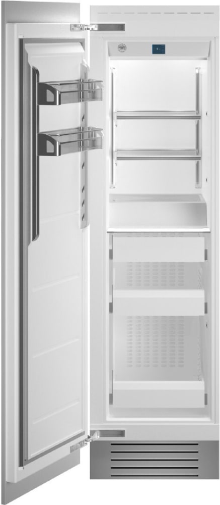 Bertazzoni BERTREFFRHER24SS2 Side-by-Side Column Refrigerator & Freezer ...