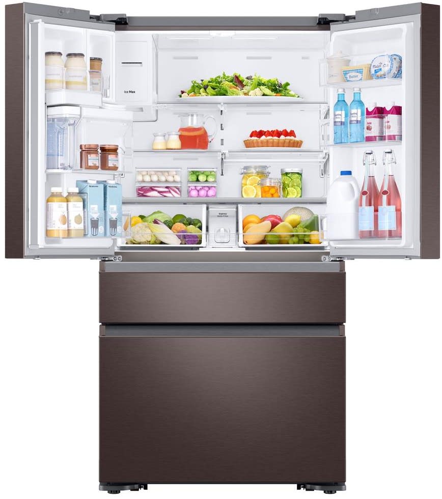 Samsung RF23M8070DT 36 Inch Counter Depth 4-Door French Door ...