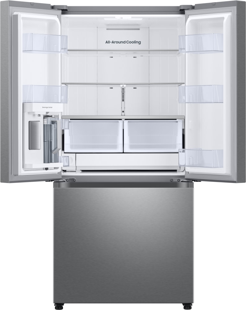 Samsung RF25C5551SR 33 Inch Smart French Door Refrigerator with 24.5 Cu ...