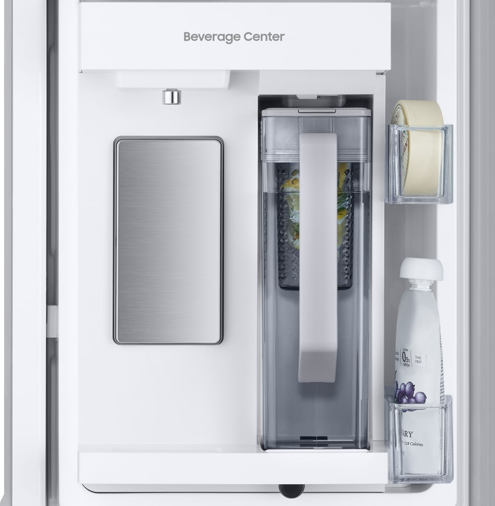 Samsung RF25C5551SR 33 Inch Smart French Door Refrigerator with 24.5 Cu ...