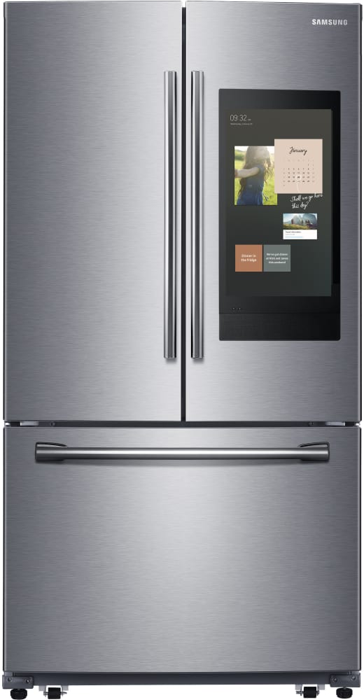 Samsung RF262BEAESR 3-Door French Door Smart Refrigerator with 24.2 Cu ...