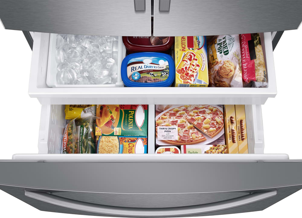 Samsung RF28T5F01SR 36 Inch Family Hub™ French Door Smart Refrigerator ...