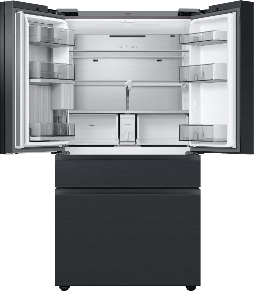 Samsung RF29BB89008M 36 Inch Freestanding Smart 4-Door French Door ...