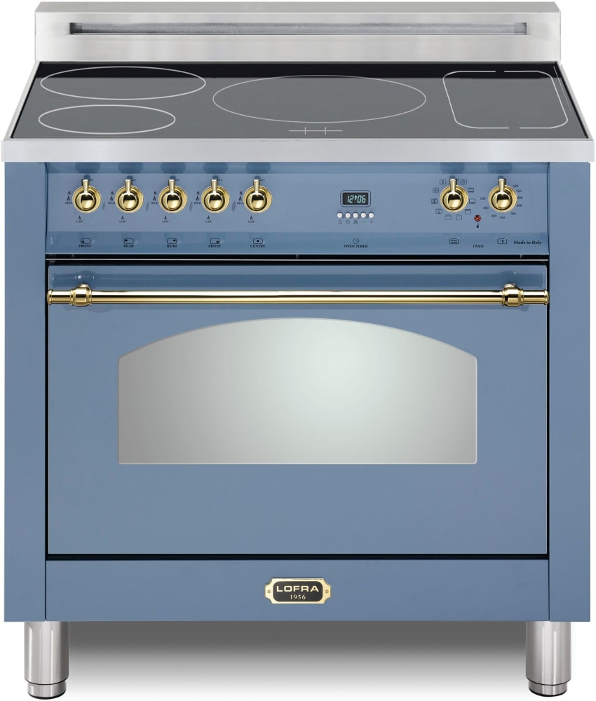 LOFRA RLOS36M000I5 36 Inch Freestanding Induction Range with 5 Heating ...