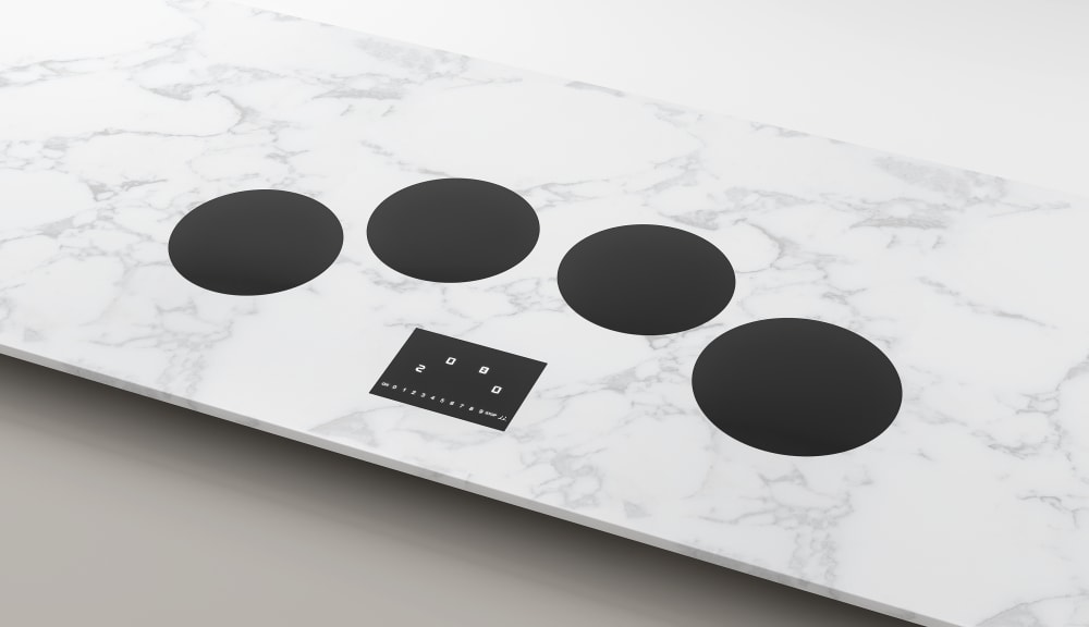 Tulip Cooking TI4B4L3M One Large and Three Medium Modular Induction ...