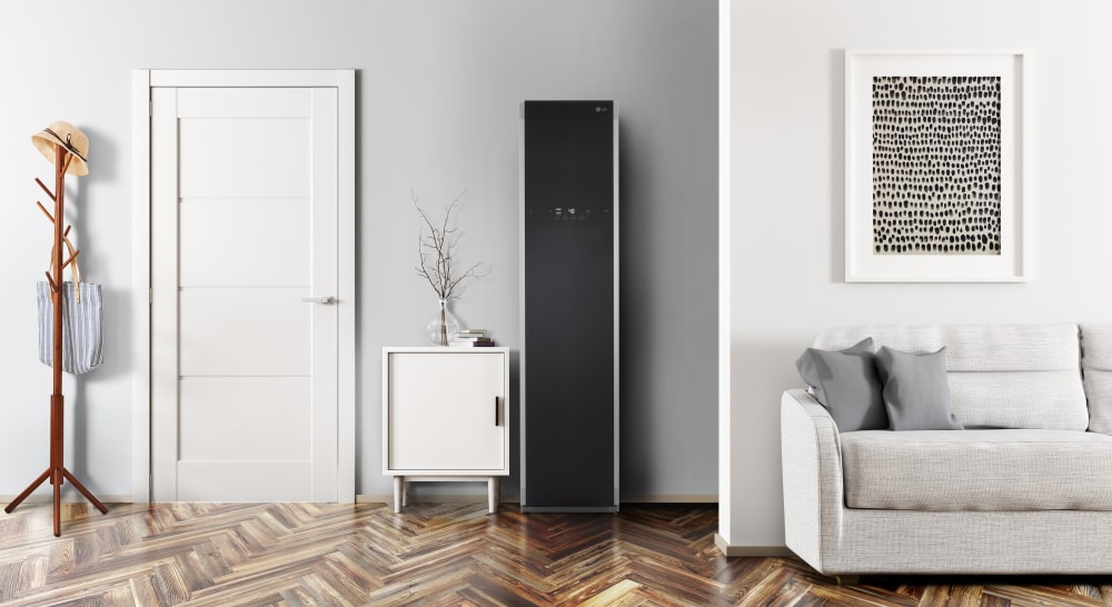 LG S3CW 18 Inch Smart Steam Closet with 11.4 lb. Capacity, TrueSteam ...