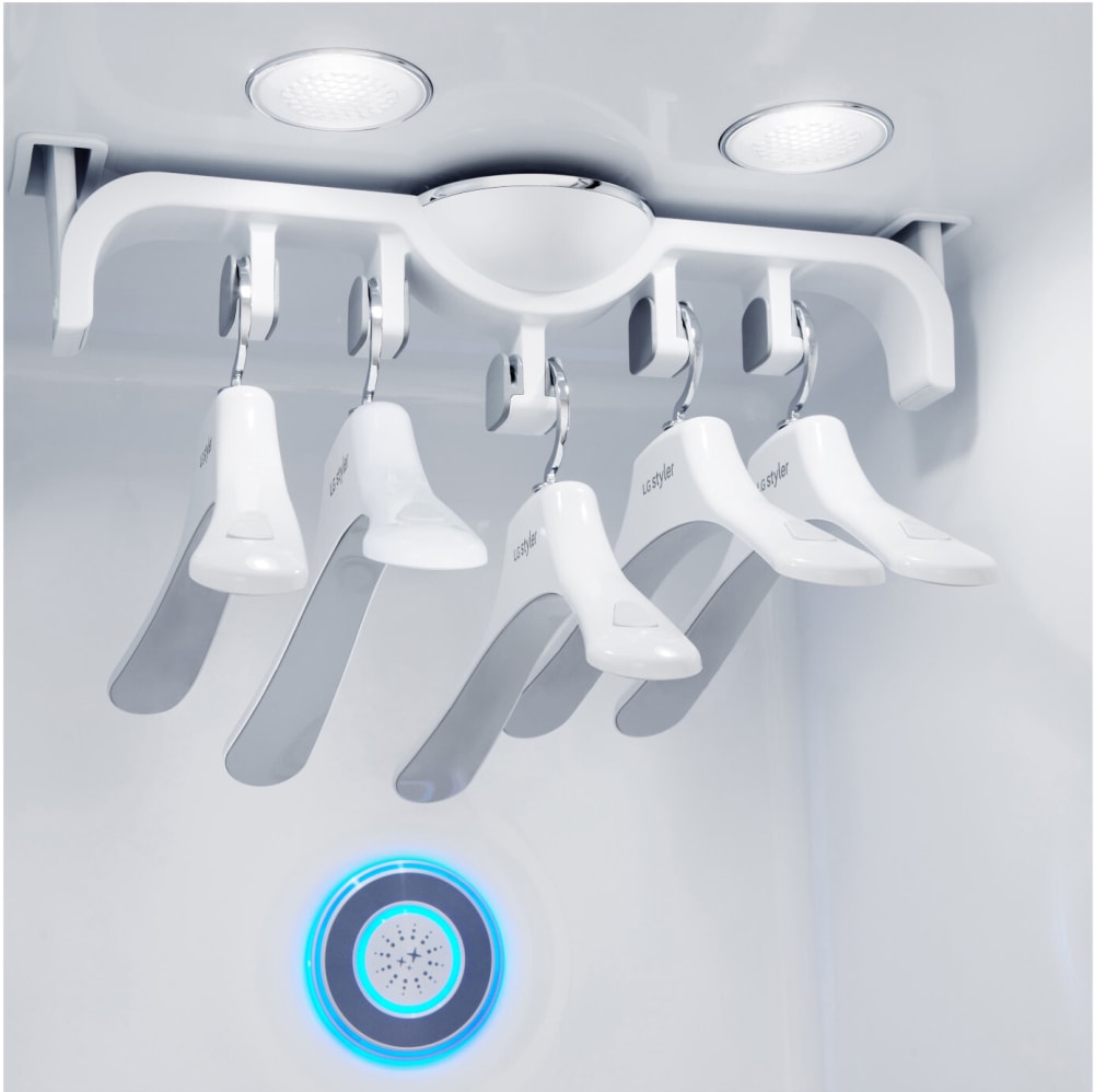 LG S5WBC 24 Inch Smart Steam Closet with 14.3 lbs. Capacity, TrueSteam ...