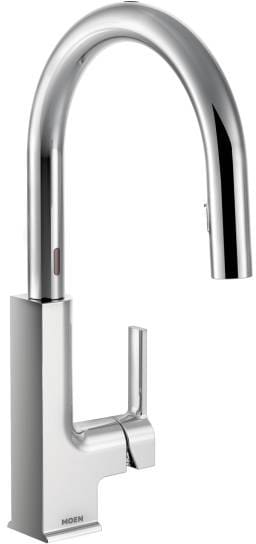Moen S72308EC Single Handle Pull Down Kitchen Faucet with 9 Inch Reach ...