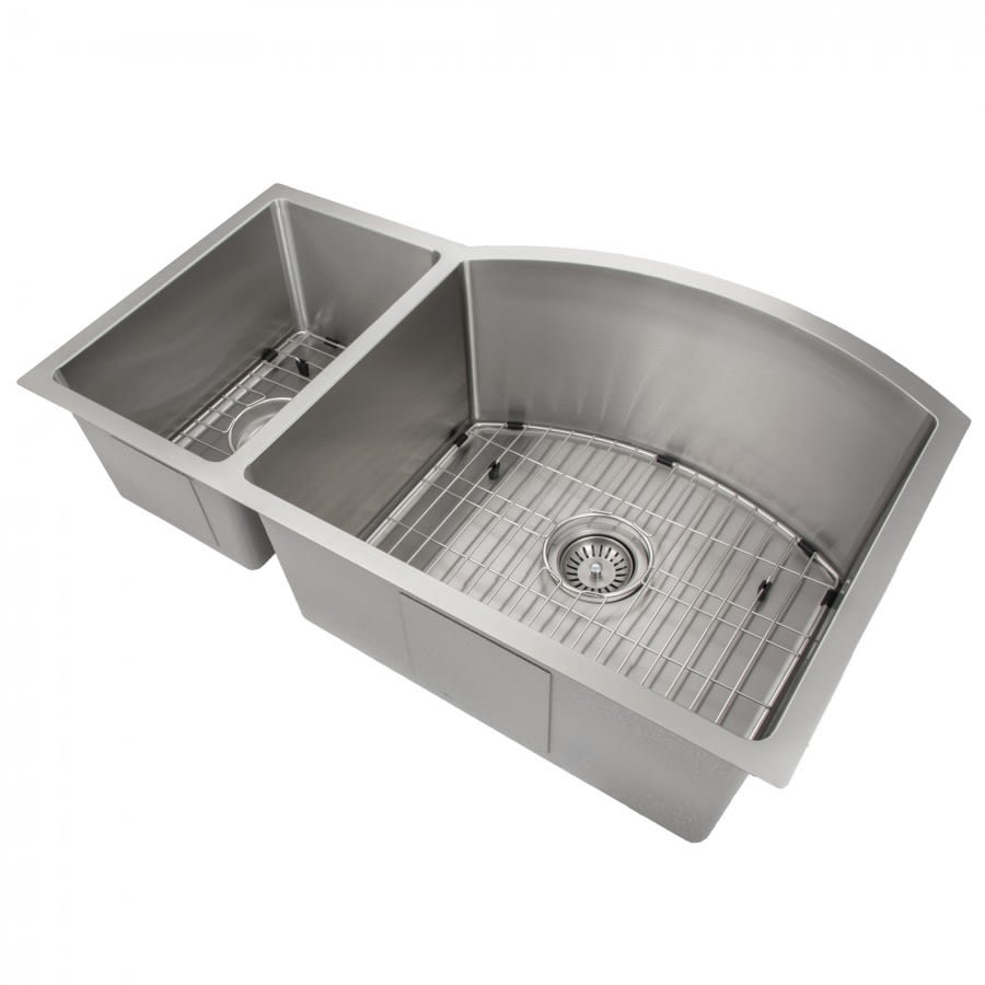 ZLINE SC30D33 33 Inch Double Basin Sink with Industrial Grade Stainless ...