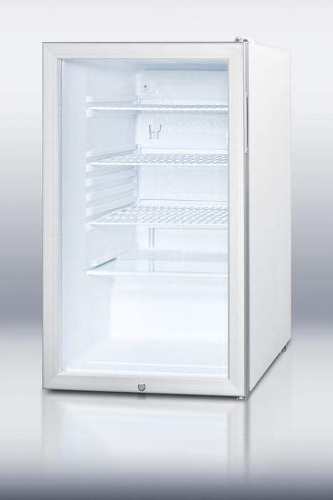 AccuCold SCR450LADA 20 Inch Freestanding Compact Refrigerator with 4.1 ...