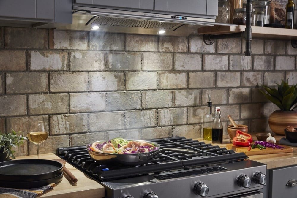 KitchenAid KXU2836JSS Under Cabinet Slide-Out Hood with 330 CFM ...