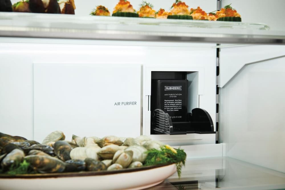 Sub-Zero DEC3050RR 30 Inch Smart Refrigerator Column with 17.5 cu. ft ...