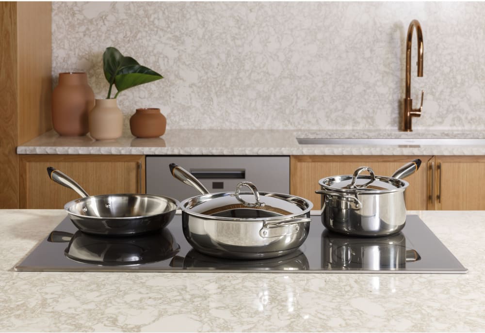 Cafe CHP90302TSS 30 Inch Electric Induction Smart Cooktop with 4 ...