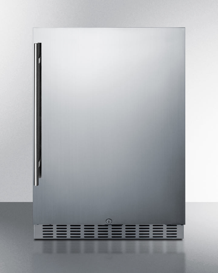 Summit SPR628BCSS 24 Inch Built-In Outdoor Commercial All-Refrigerator ...
