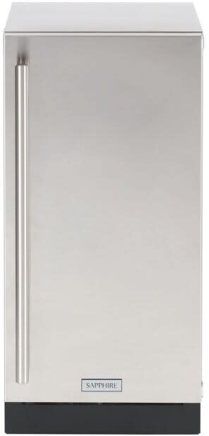 Sapphire SSIM15PSS 15 Inch Built-In UnderCounter Clear Ice Maker with ...