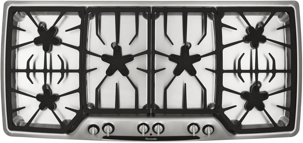 Thermador SGSX456CS 45 Inch Gas Cooktop with 6 Star Burners (2 w ...