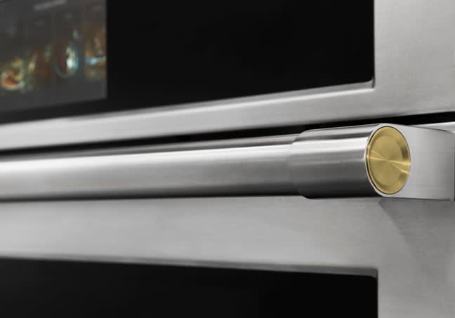 Monogram ZKSP1H1PNSS Single Door Refrigerator Statement Handle Kit - 1 ...