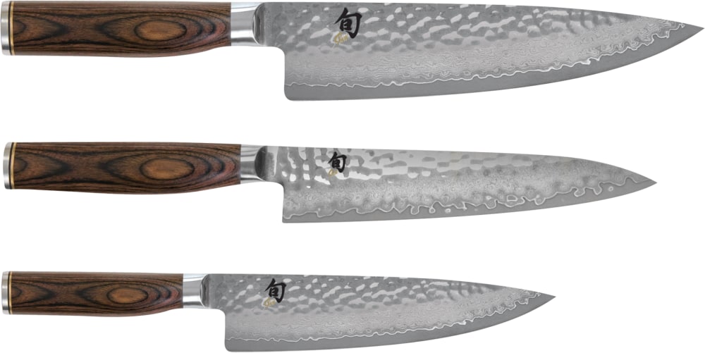 Shun TDMS0300 Premier 3-Piece Starter Cutlery Set with Advanced ...