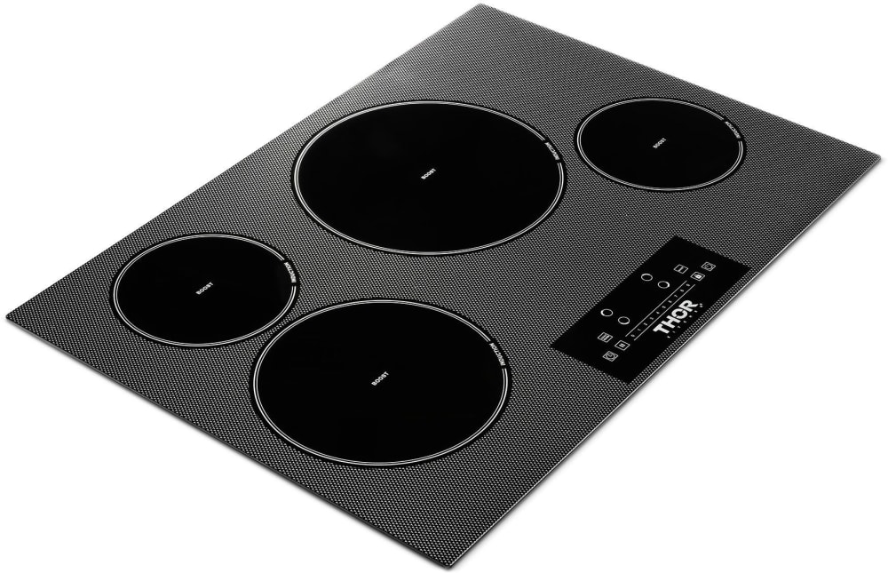 Thor Kitchen TIH30 30 Inch Built-In Induction Cooktop with 4 Heating ...