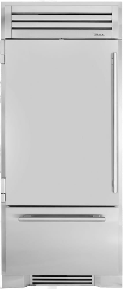 True Residential TR36RBFLSSA 36 Inch Built-In Bottom Mount Refrigerator ...