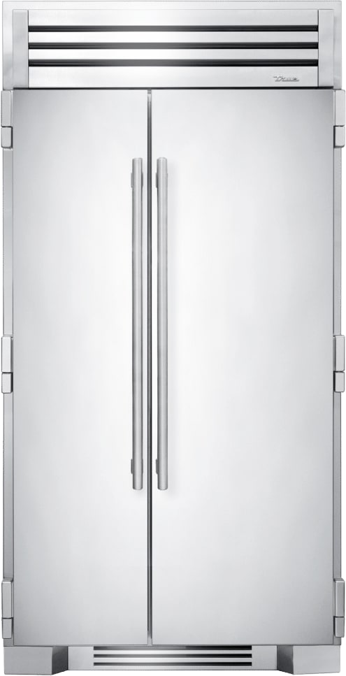 True Residential TR42SBSSSB 42 Inch Counter Depth Built-In Side by Side ...