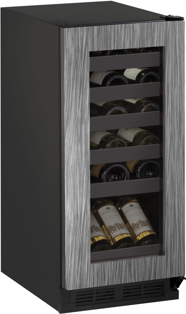 U-Line U1215WCINT00B 15 Inch Undercounter Wine Storage with 24-Bottle ...