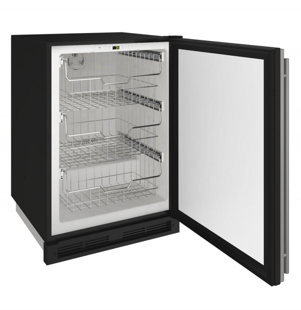 U-Line U1224FZRS00A 24 Inch Built-In Convertible Freezer with ...