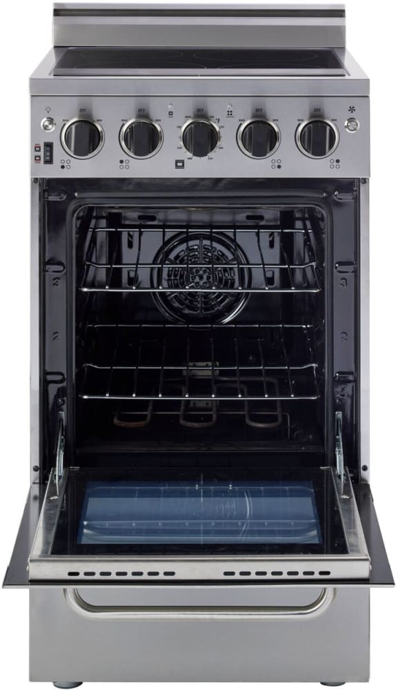 Unique Appliances UGP20VECSS 20 Inch Freestanding Electric Range with 4 ...