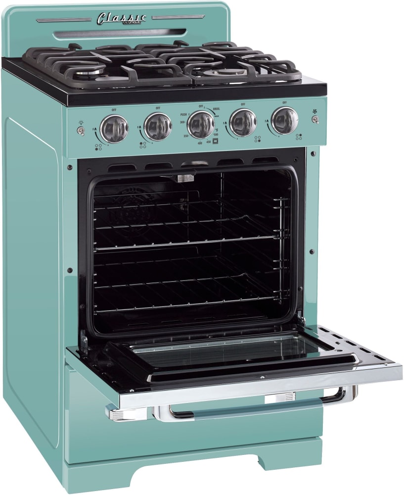 Unique Appliances UGP24CRT 24 Inch Freestanding Gas Range with 4 Sealed ...