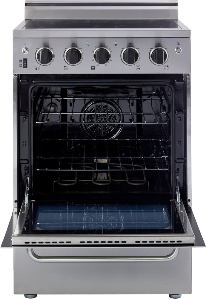 Unique Appliances UGP24VECSS 24 Inch Freestanding Electric Range with 4 ...